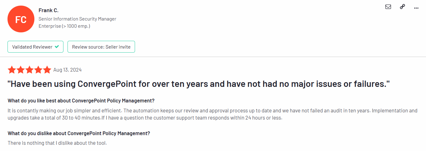 Why Is ConvergePoint the Best Policy Management Solution for Your Company?