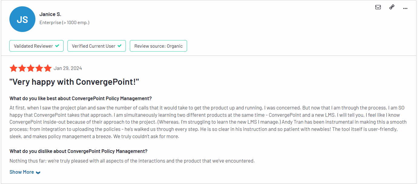 Why Is ConvergePoint the Best Policy Management Solution for Your Company?