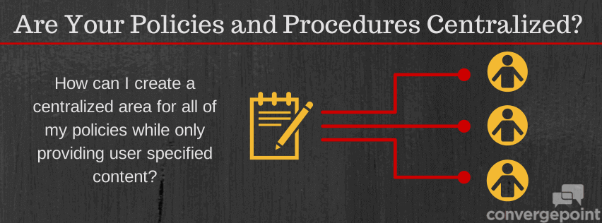 Centralized Policy Management to Maintain all your Policies
