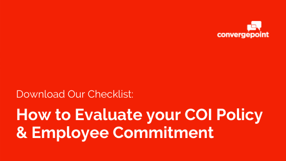 Checklist: How to Evaluate your COI Policy and Employee Commitment