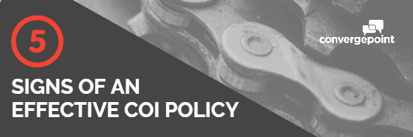 Conflict of Interest Disclosure – Do You Have an Effective COI Policy