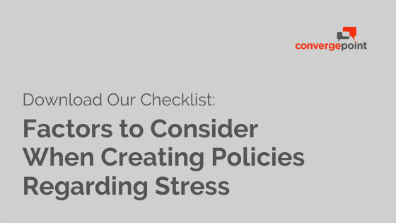 Checklist: Creating Policies & Procedures Regarding Stress