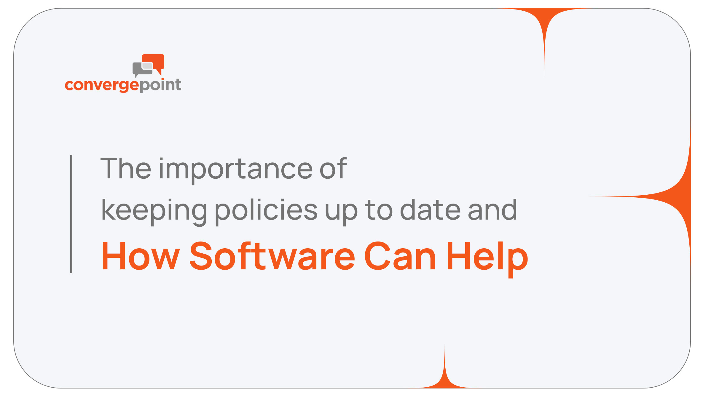 Importance Of Updating Policies And How Software Helps