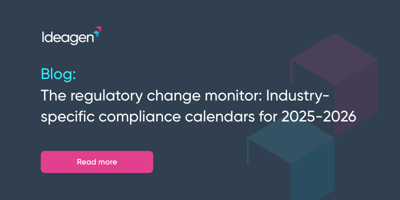 The regulatory change monitor: Industry-specific compliance calendars ...